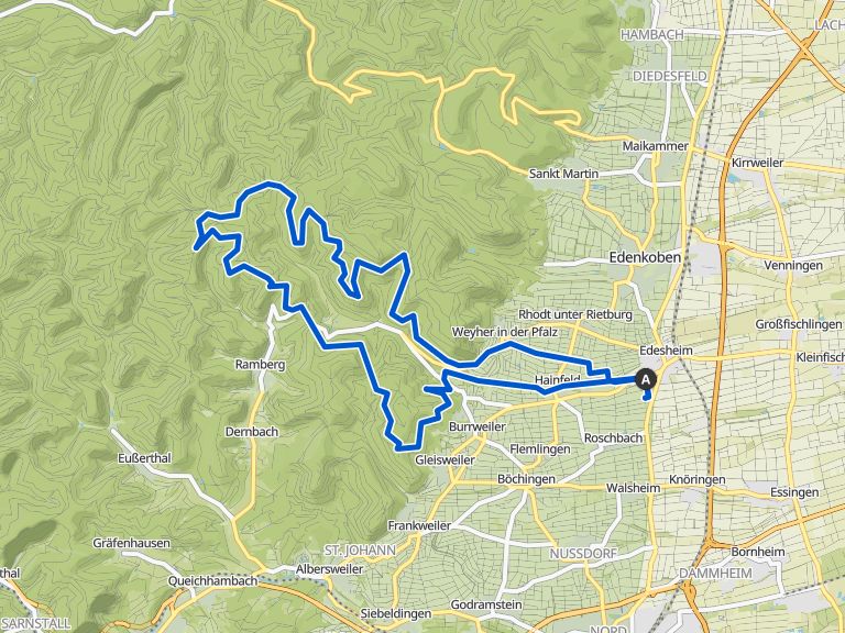 Nello-Heldestein-3 Buchen-Trifelsblick-Runde | mountain bike ride | Komoot